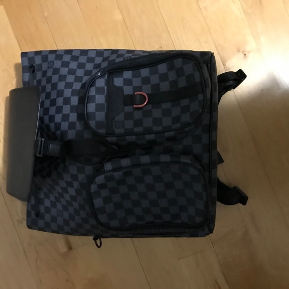 Bags | Checkerboard Backpack | Poshmark